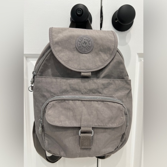Kipling | Bags | Kipling Gray Backpack | Poshmark